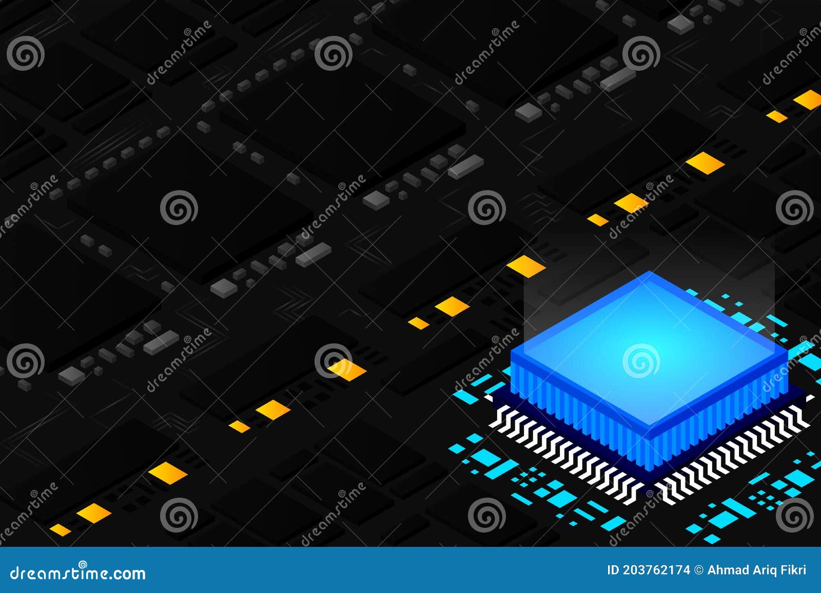 High Tech Electronic PCB Printed Circuit Board with Processor ...