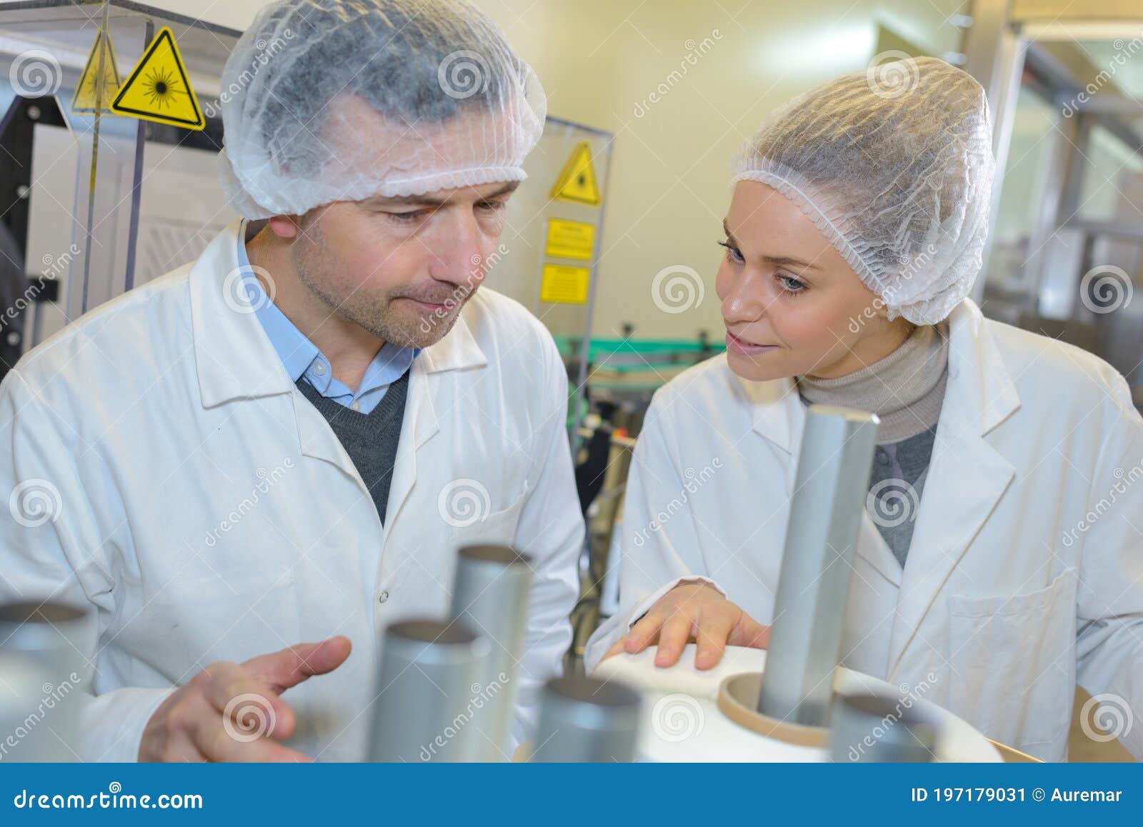 High Tech Employees Talking Together Stock Image - Image of ...