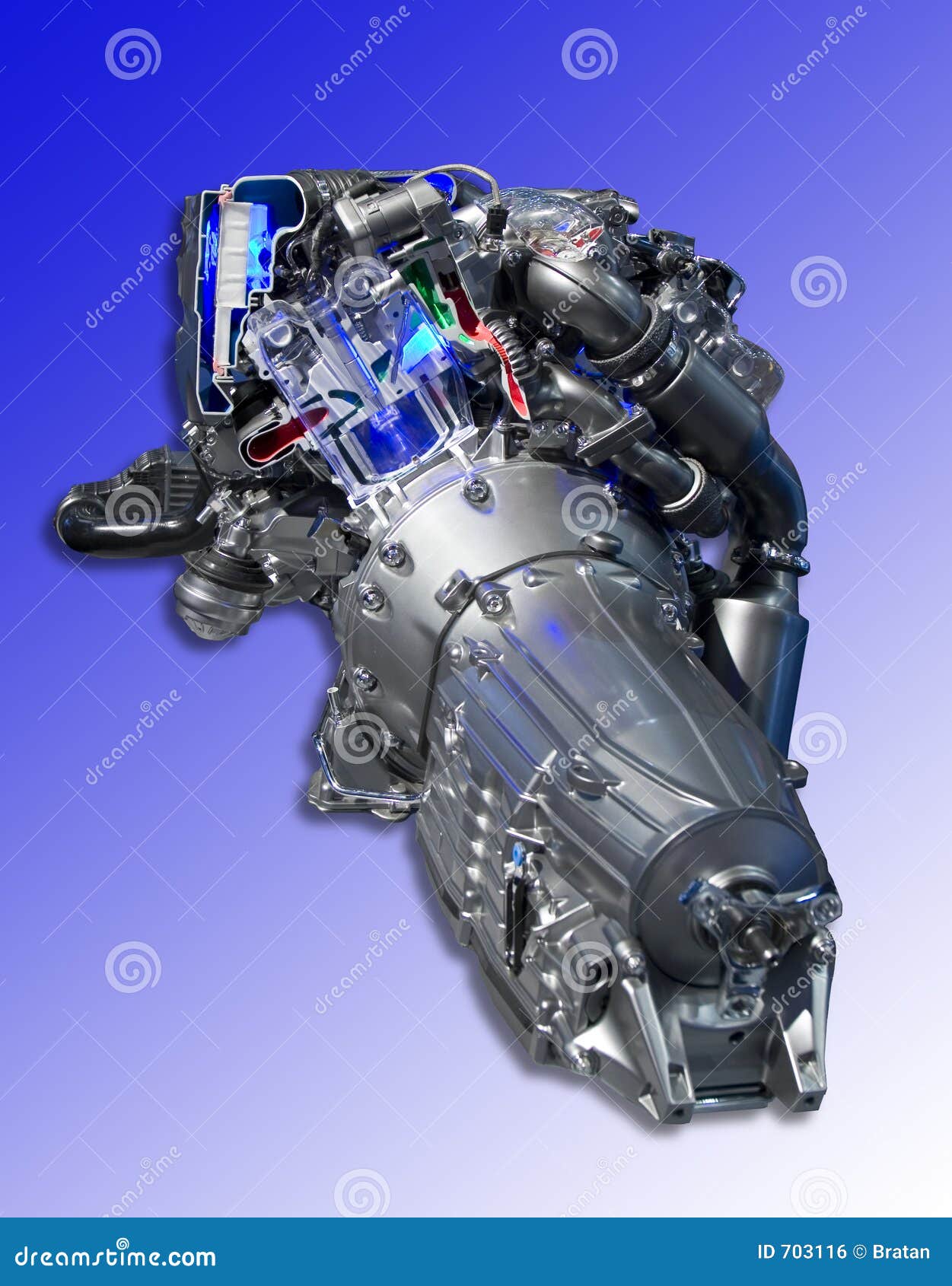 High Tech Engine stock photo. Image of horse, efficient - 703116