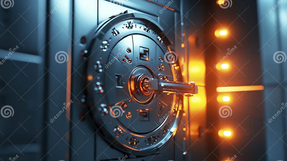 High-tech Facility Security Advanced Ai Secured Digital Vault for ...