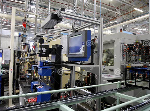 High Tech Factory stock image. Image of high, modern - 27917611