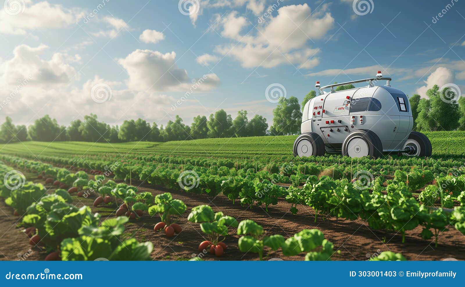 High-tech Fields with Autonomous Robot for Advanced Plant Farming Stock ... High-tech Fields with Autonomous Robot for Advanced Plant Farming Stock ...