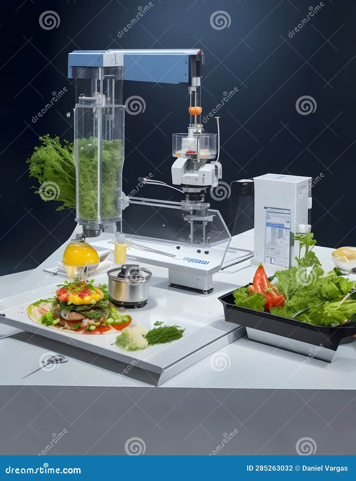 A High Tech Food Robotic Artificial Production in Laboratory ...