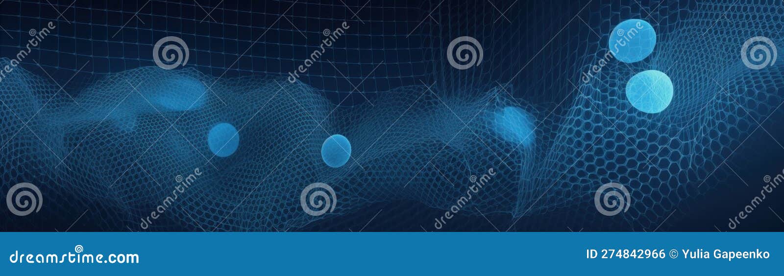 High Tech Futuristic Computer Graphics Background, Illustration AI ...