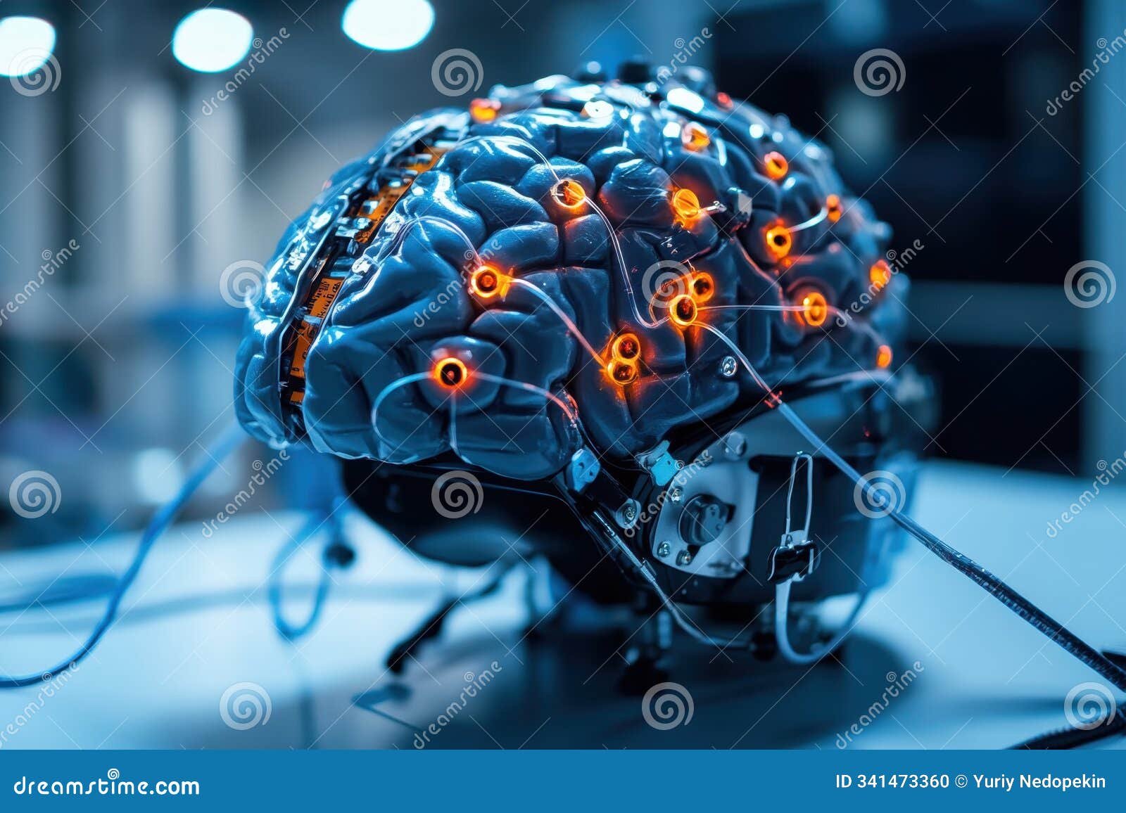 Neurotechnology Helmet for Monitoring Brain Activity in a Cutting-edge ...