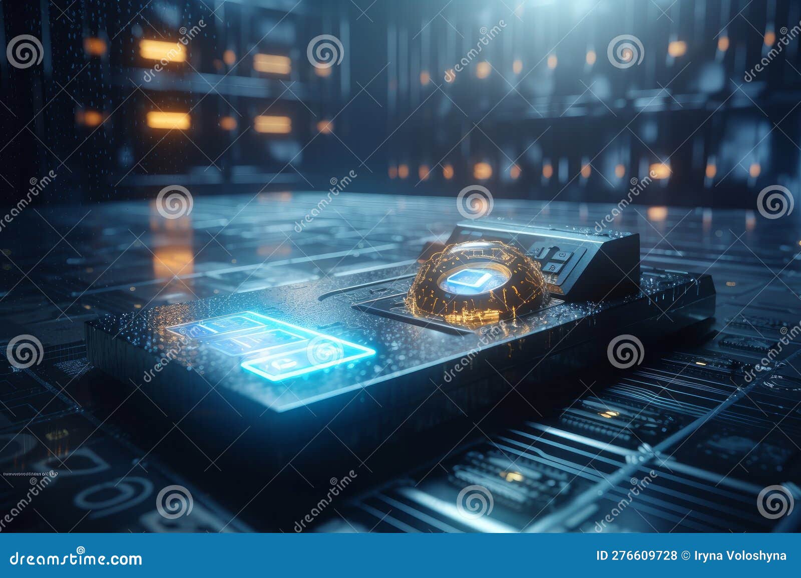 High-Tech Identity Verification: Stunning 8K Blockchain Visualizatio ...