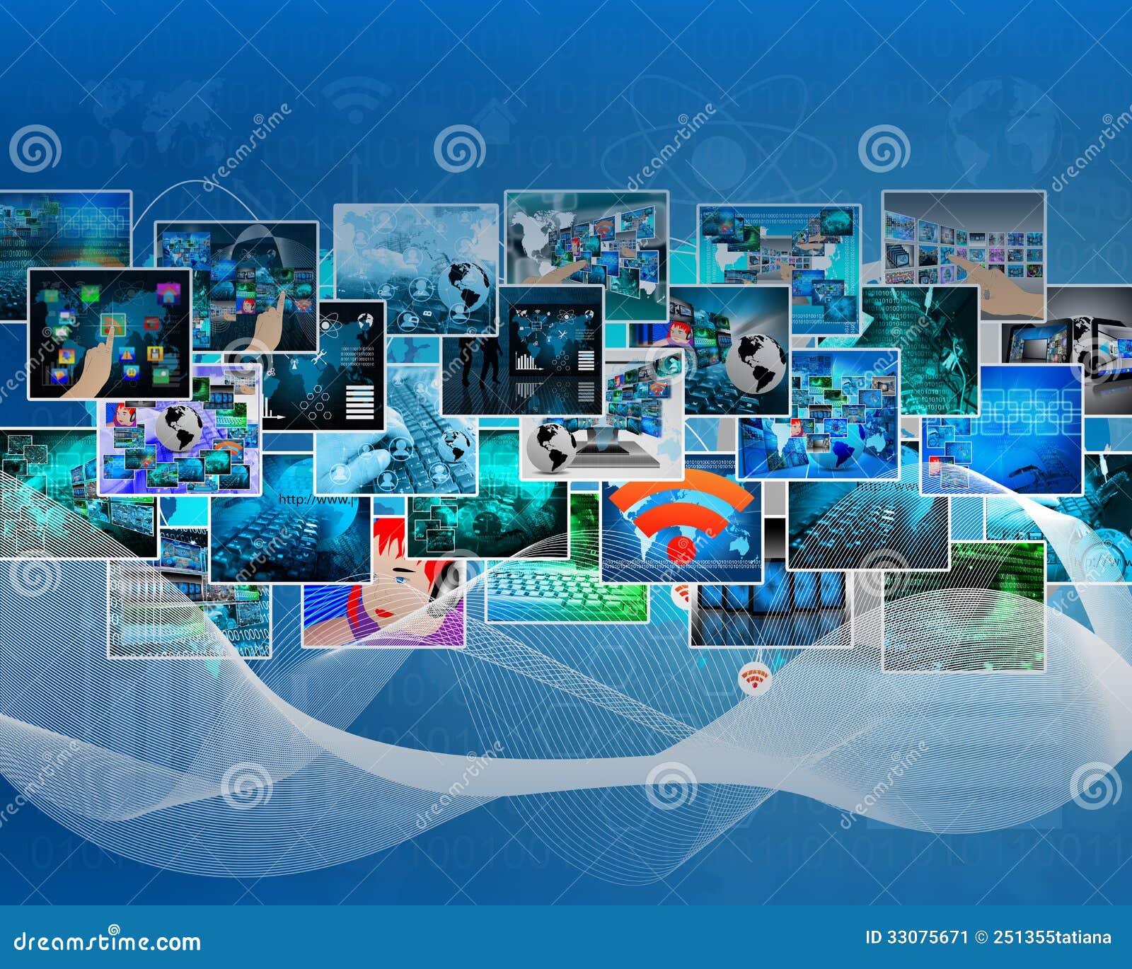 High-tech images stock image. Image of collection, design - 33075671