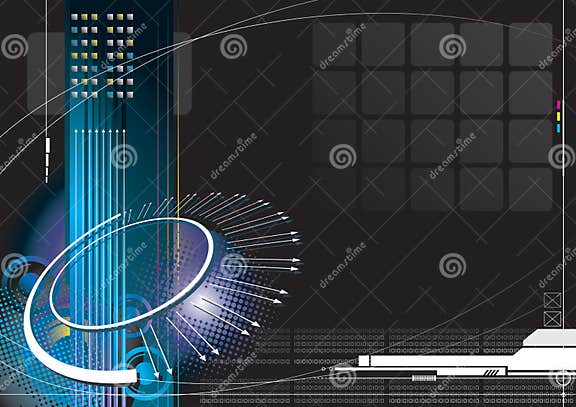 High-tech infinity stock vector. Illustration of abstract - 4530296