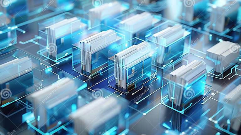 High-tech Interface with Clean Design for Efficient Document ...