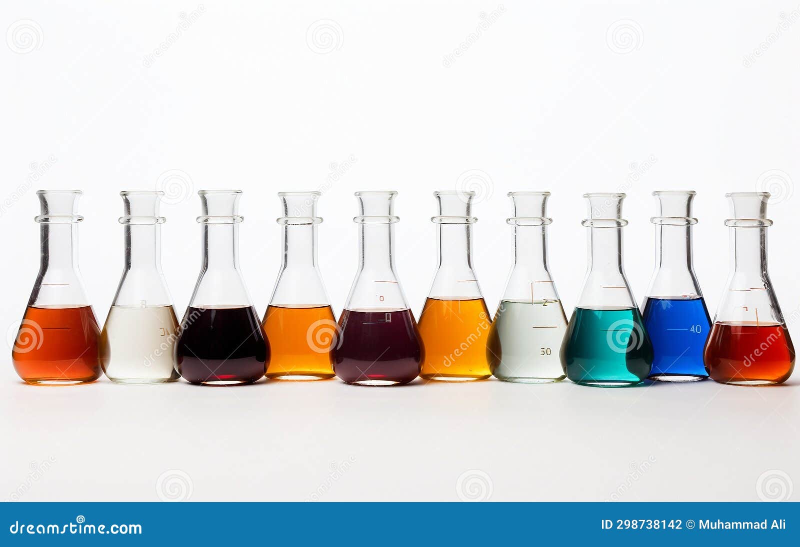 Laboratory Bottles Vector Illustration | CartoonDealer.com #3646374