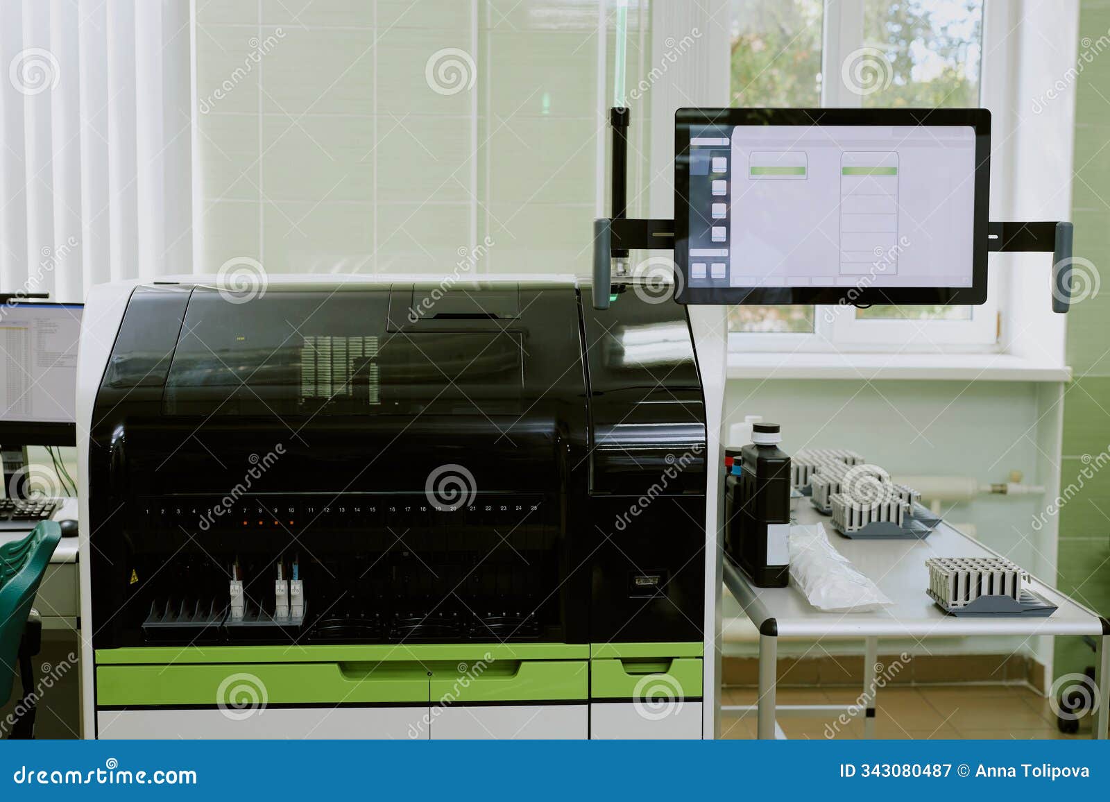 High-Tech Laboratory Equipment for Scientific Research Stock Image ...