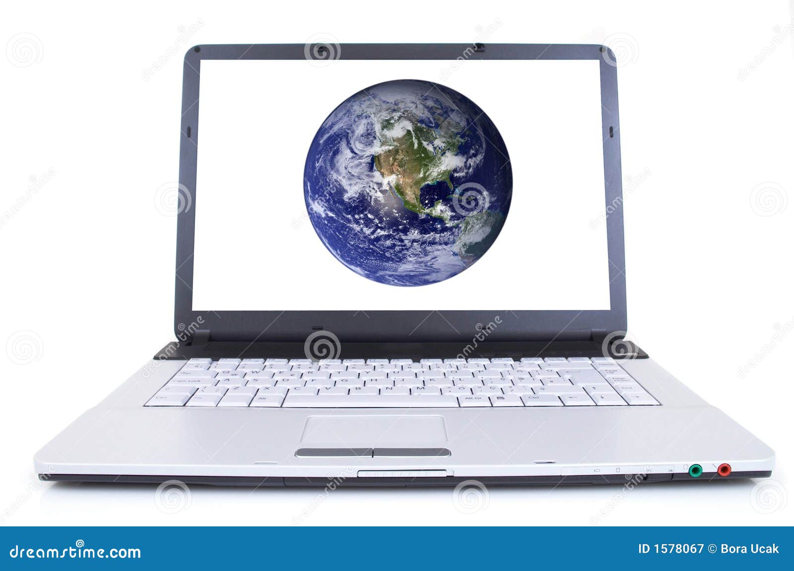 High tech laptop stock image. Image of electronics, control - 1578067