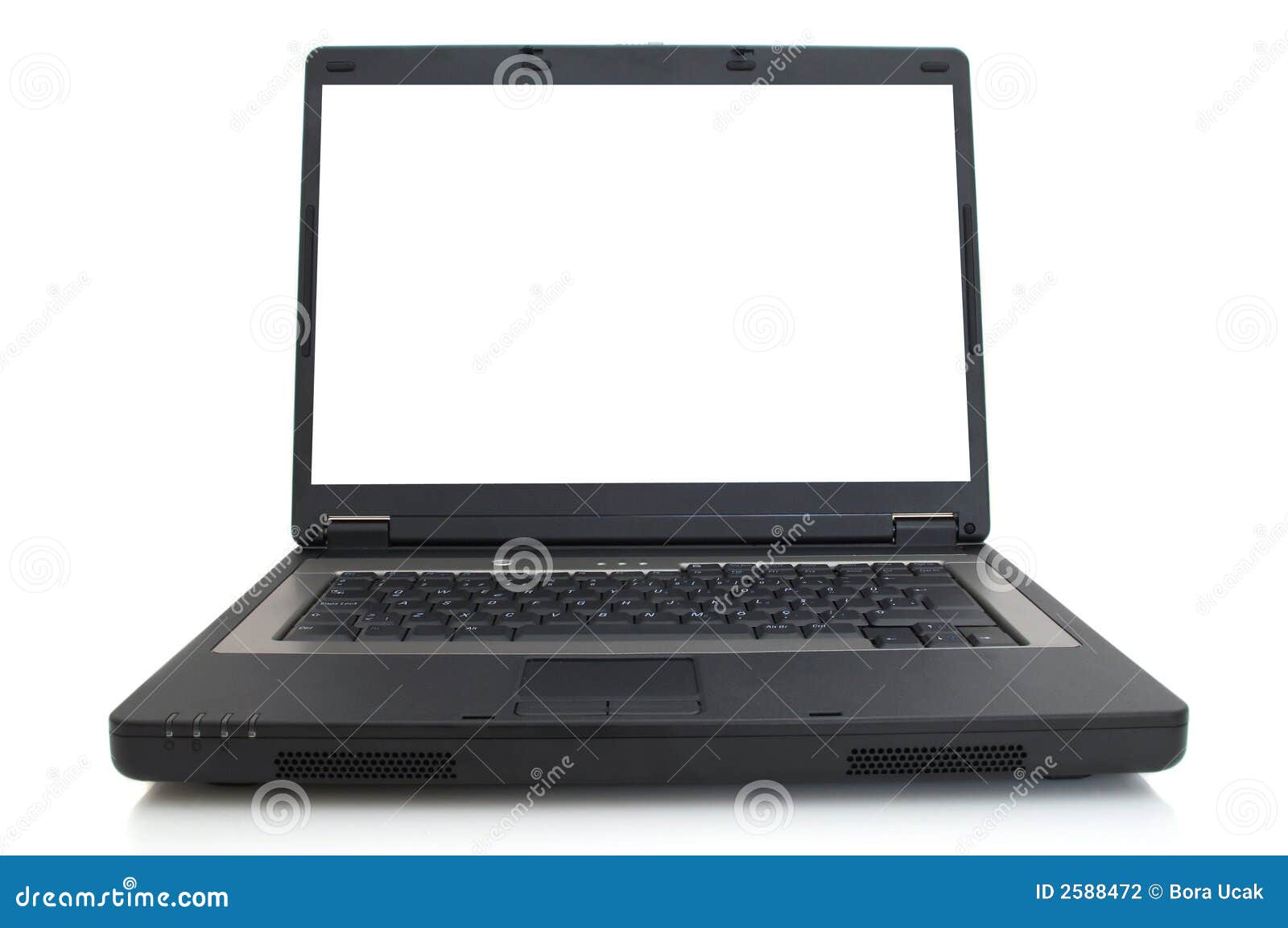 High tech laptop stock photo. Image of electronic, monitor - 2588472