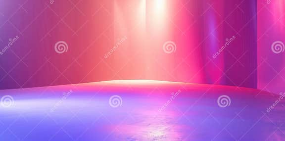 High-Tech Live Streaming Studio. Futuristic Technology Concept Stock ...