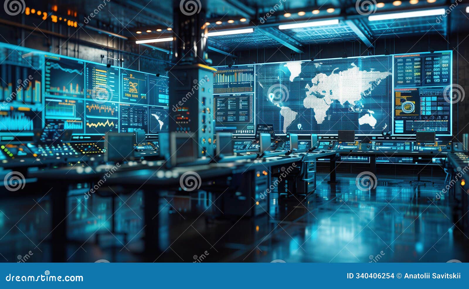 A High-tech Logistics Control Center Displays Large Screens Showing ... A High-tech Logistics Control Center Displays Large Screens Showing ...
