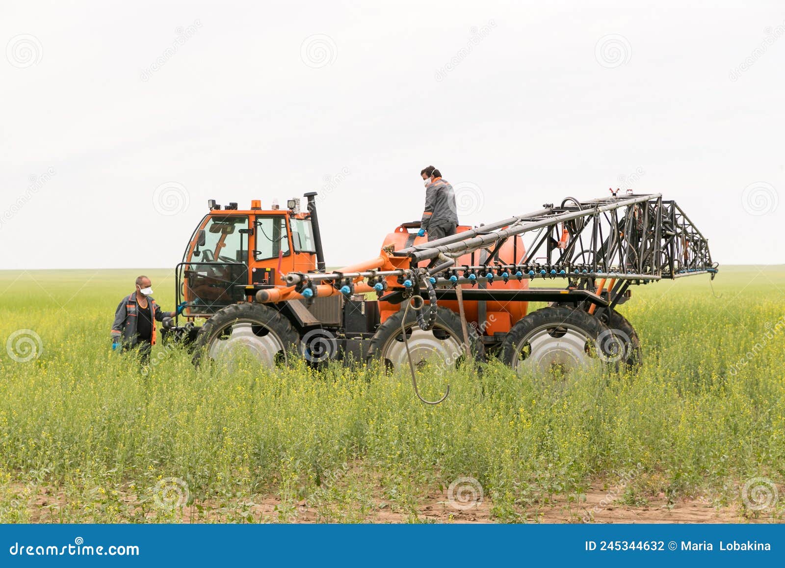 High-tech Machines Optimize Work in the Fields Editorial Photography ...