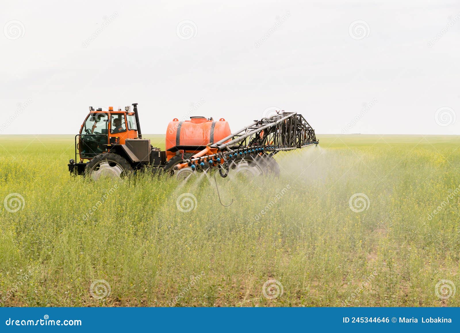 High-tech Machines Optimize Work in the Fields Stock Photo - Image of ...