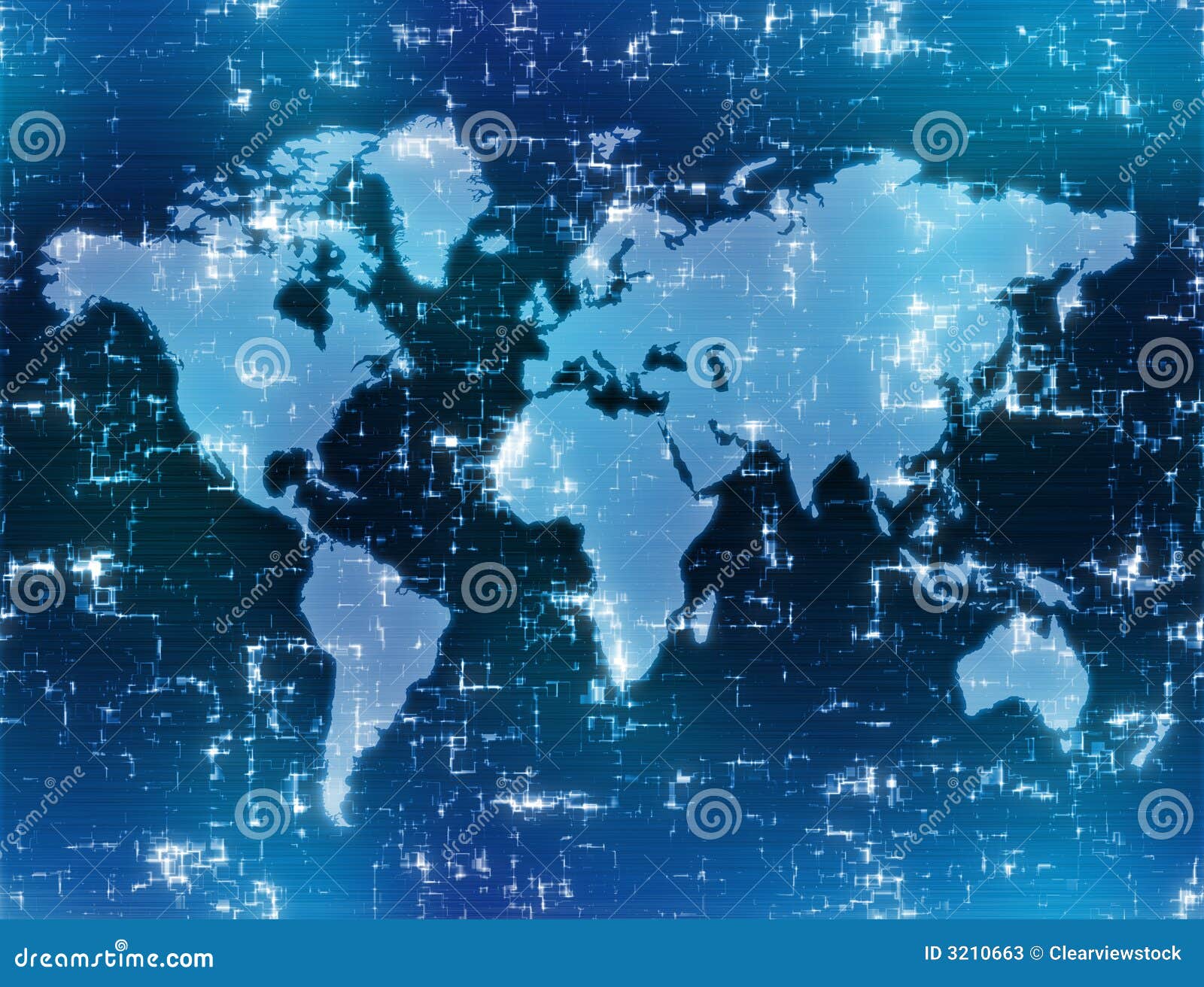 Technology World Map