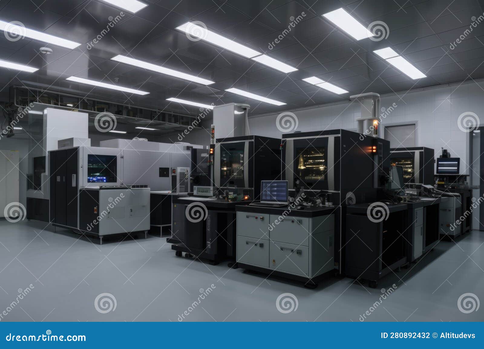 High-tech Materials Laboratory, Showcasing Advanced Nanomaterials and ...