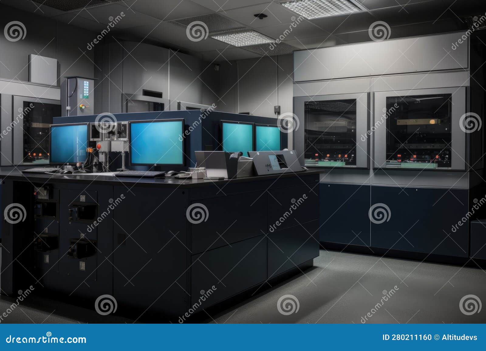 High-tech Materials Laboratory, Showcasing Advanced Nanomaterials and ...