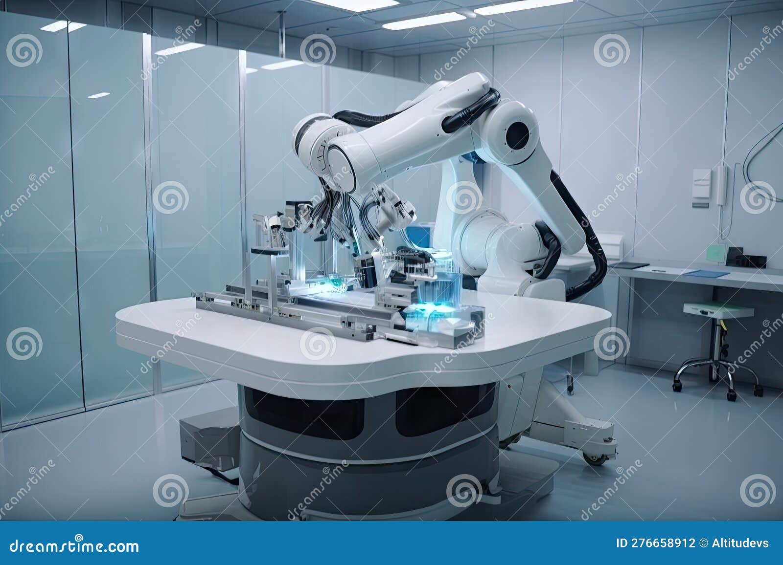 High-tech Medical and Pharmaceutical Robot, Performing Complex Stock ...