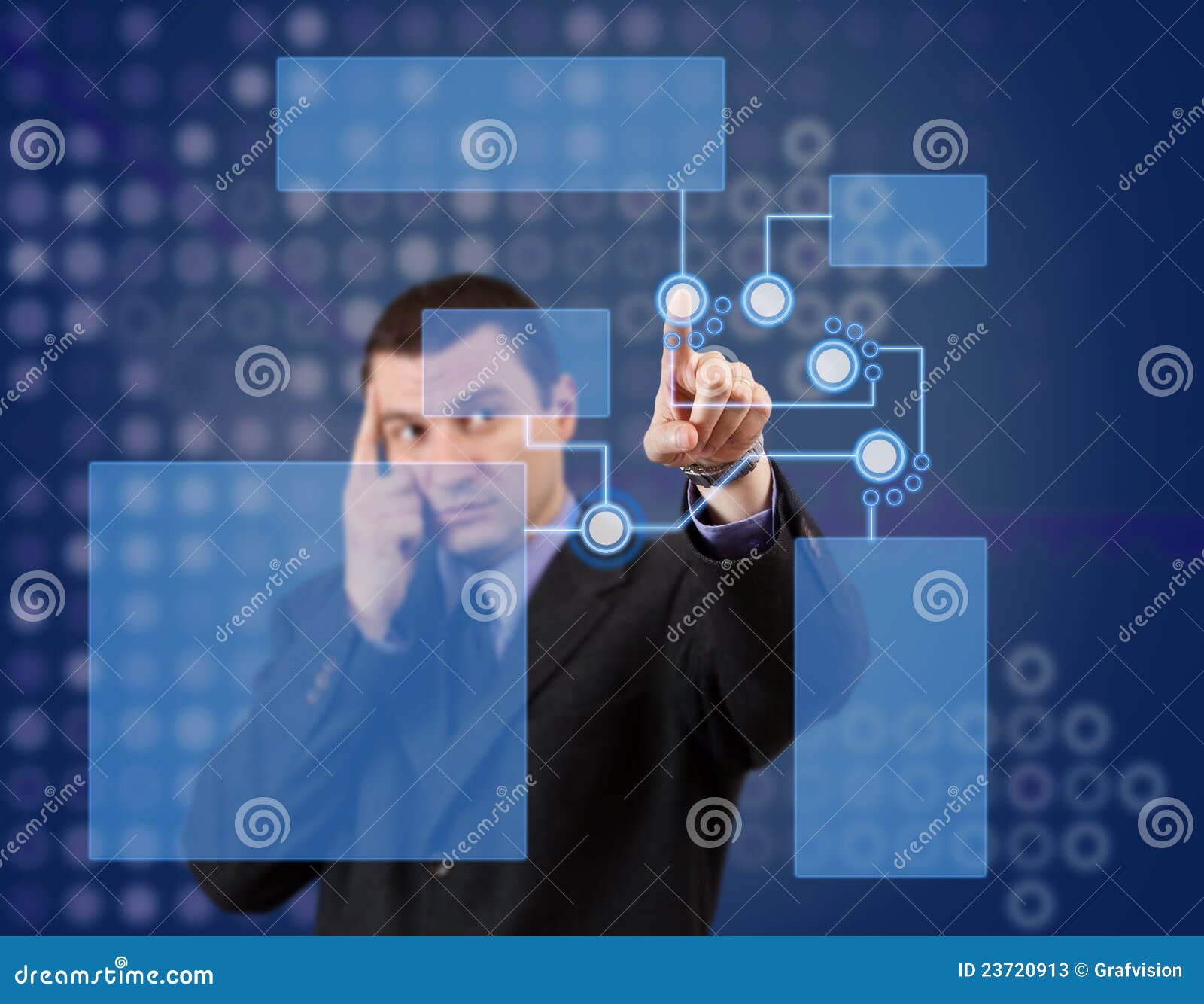 High tech panel stock image. Image of digital, future - 23720913