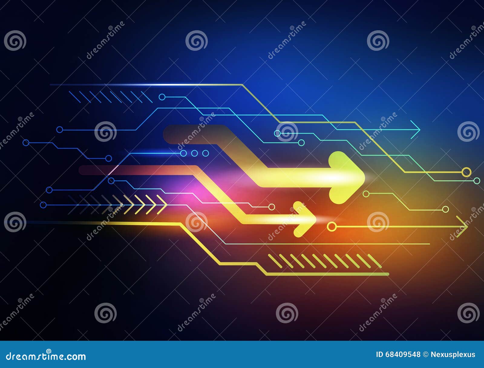 High tech pattern backdrop stock illustration. Illustration of bright ...