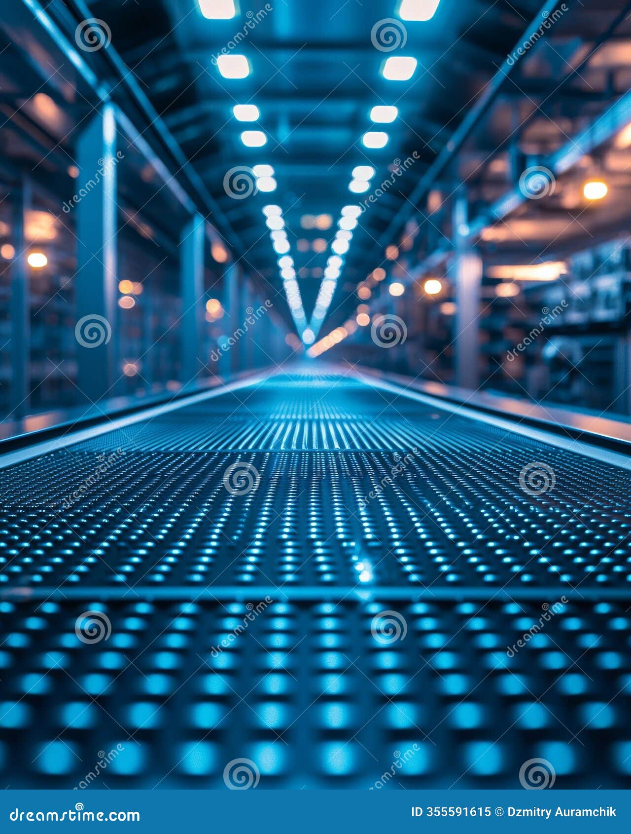 A High-tech Pharmaceutical Factory Featuring Advanced Conveyor Systems ...