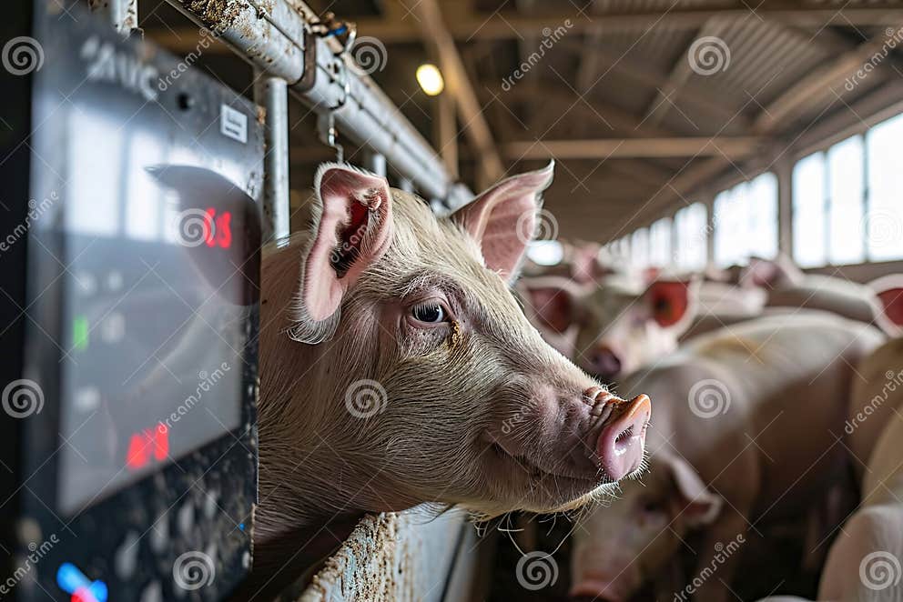 A High-tech Pig Farm Managed by Artificial Intelligence. Control ...