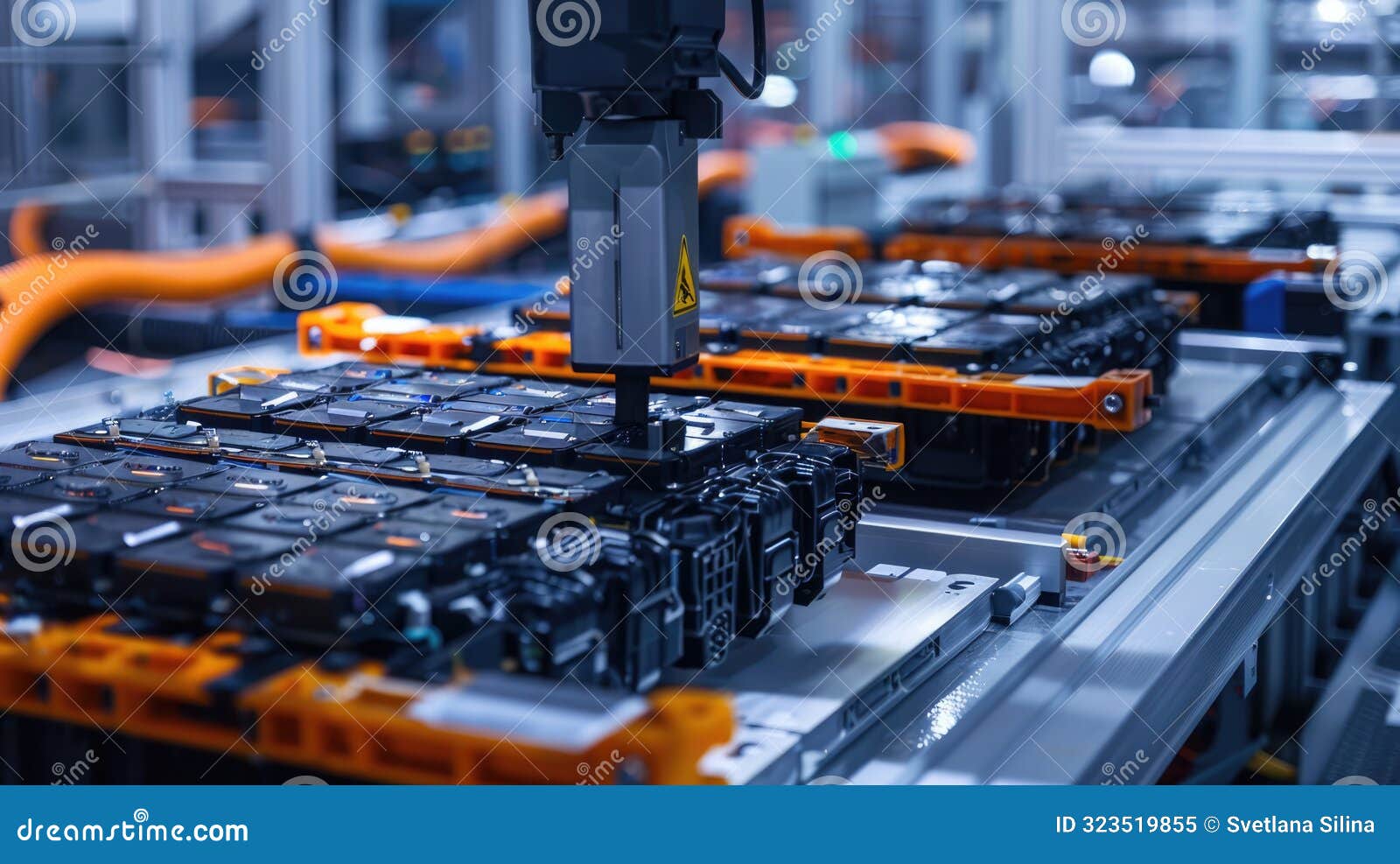 High-tech Production Line Assembling Lithium-ion Cells into Efficient ...