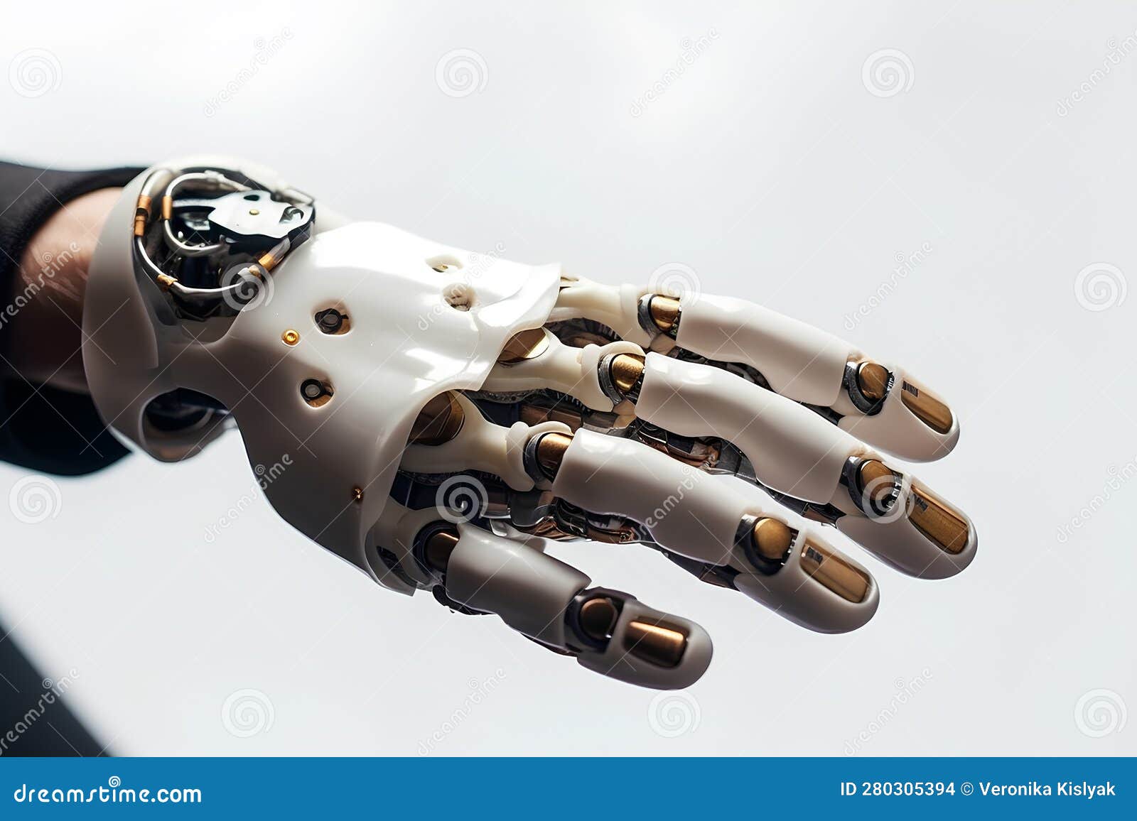 High Tech Prosthetic Hand Artificial Limb Advertising of Bionic ...