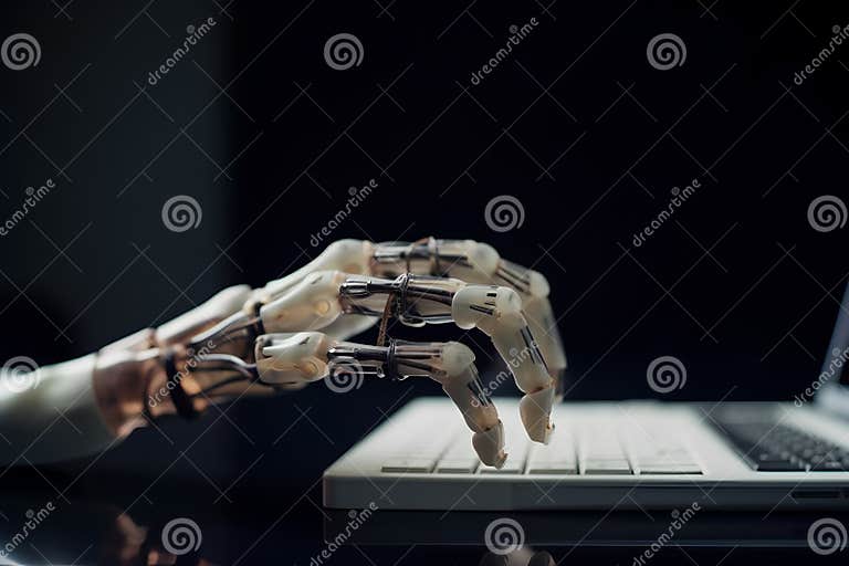 High Tech Prosthetic Hand Artificial Limb Advertising of Bionic ...