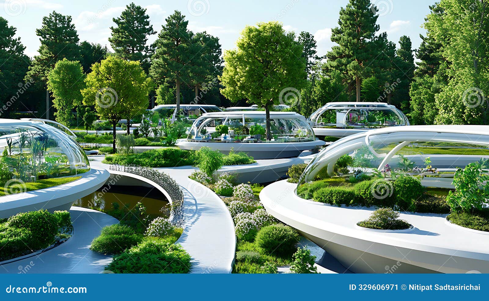 High-tech Recycling Facility, Symbolizing Circular Economy Stock ...