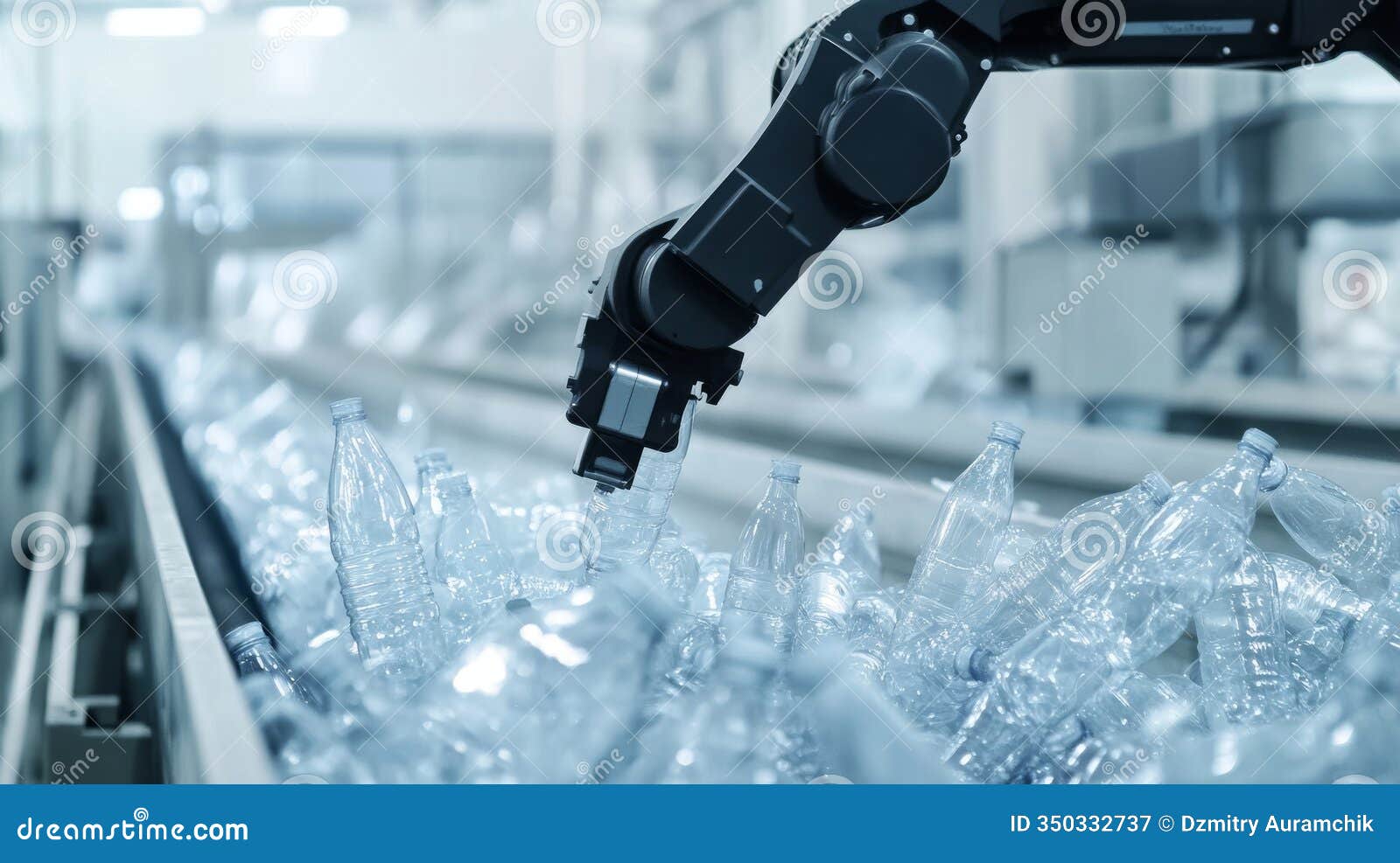 A High-tech Recycling Facility Utilizes a Robotic Arm for Accurate ...