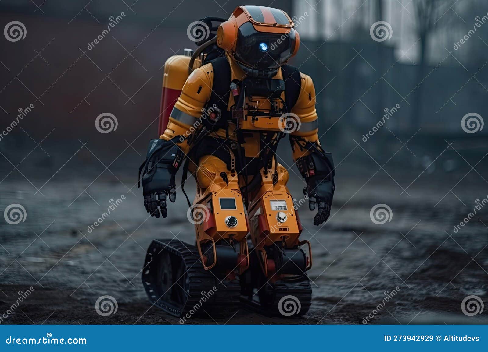 Robotic Firefighting Drones Combat Blazing Skyscraper Inferno. High ...