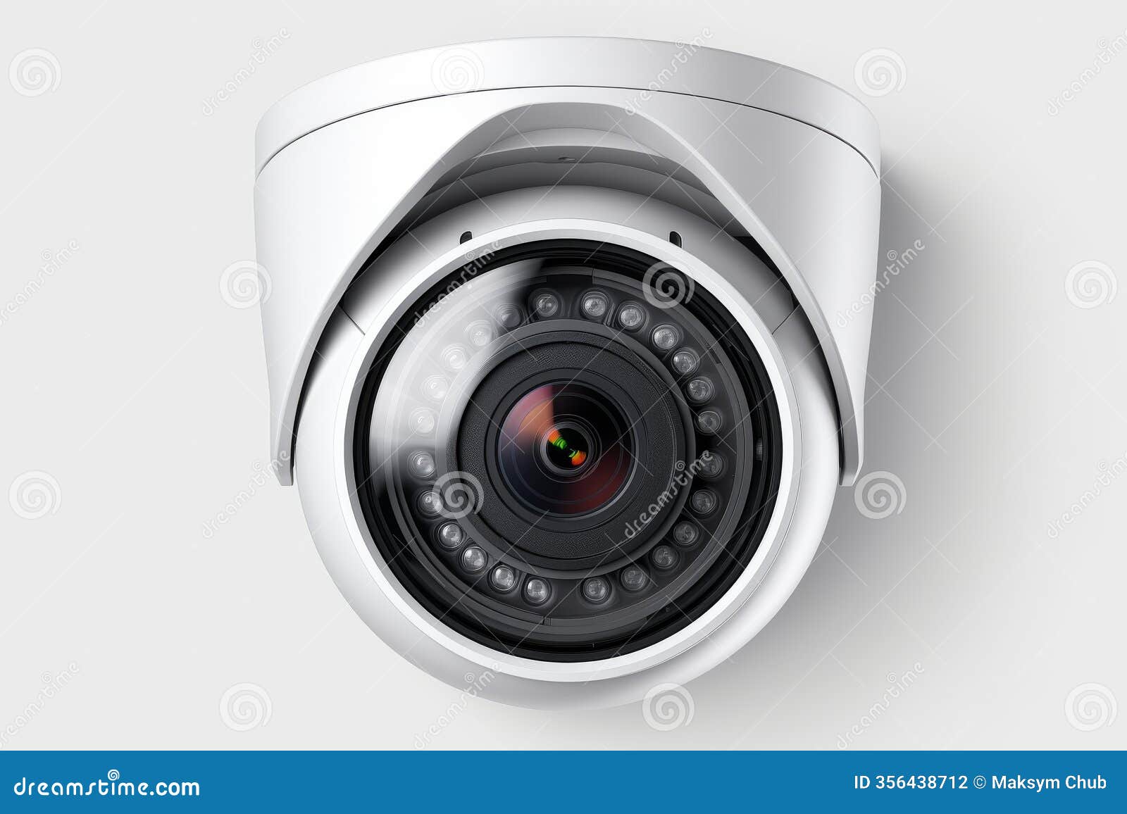 High-tech Security Camera Monitors Surroundings in Modern Design ...