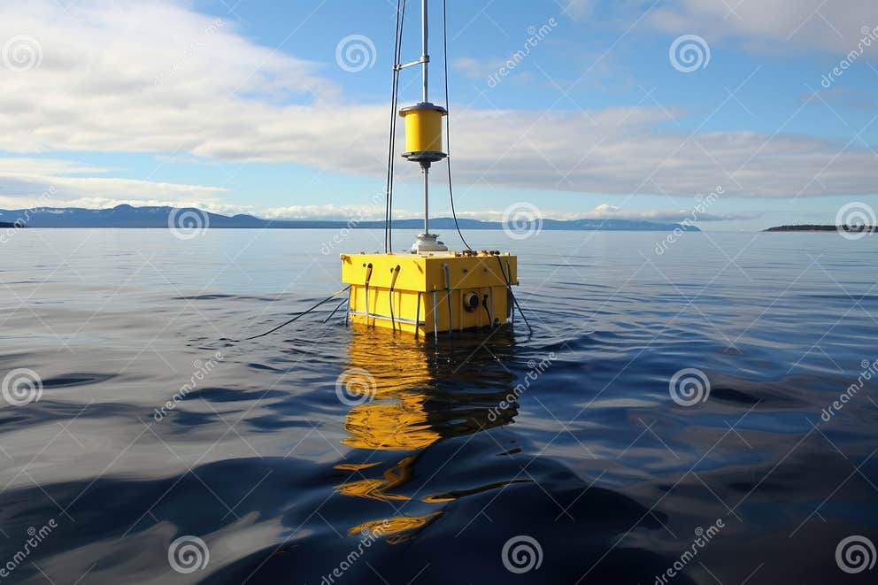 High-tech Sensors Measuring Ocean Parameters Stock Image - Image of ...
