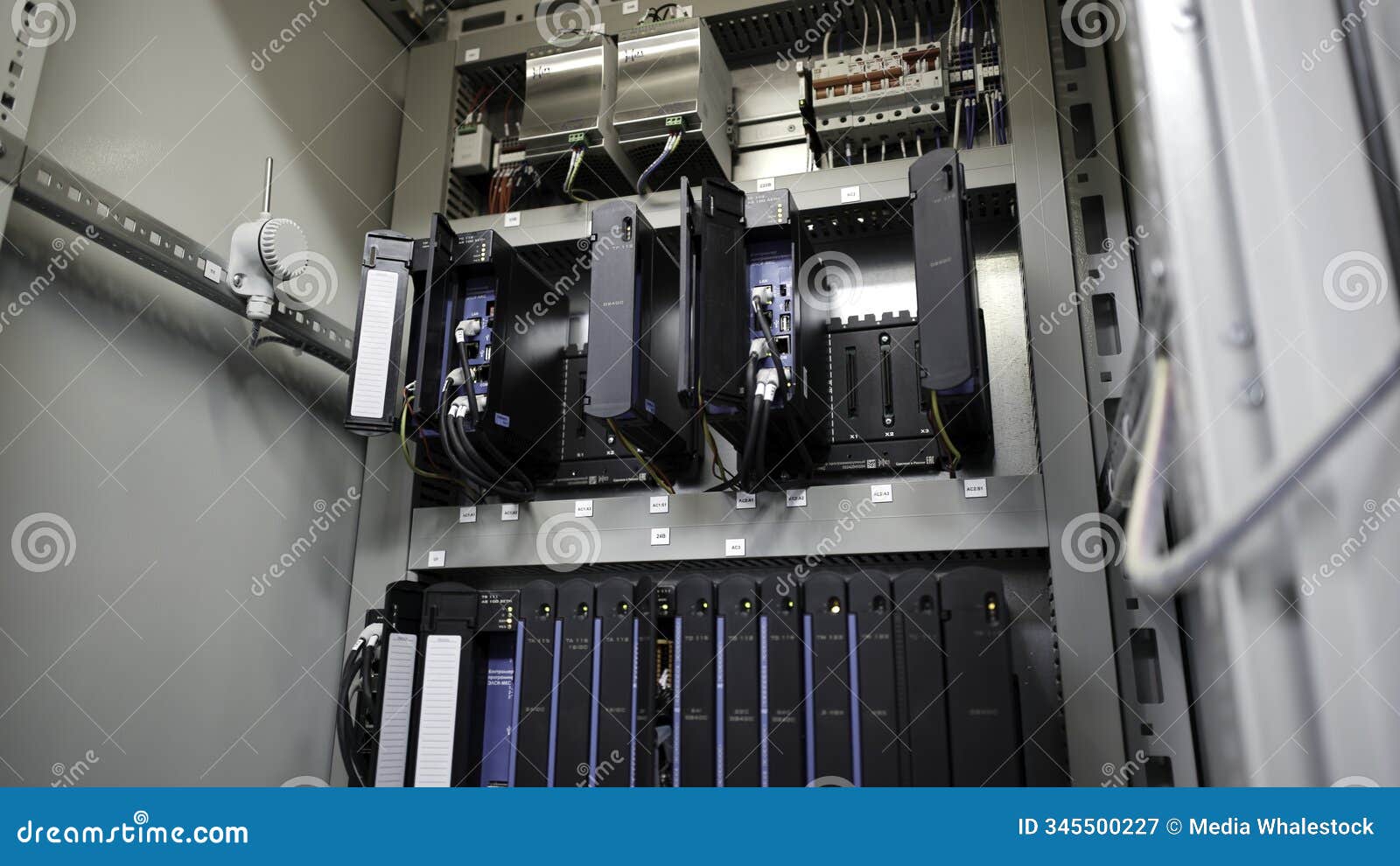 A High Tech Server Rack that Comes Equipped with Multiple Integrated ...