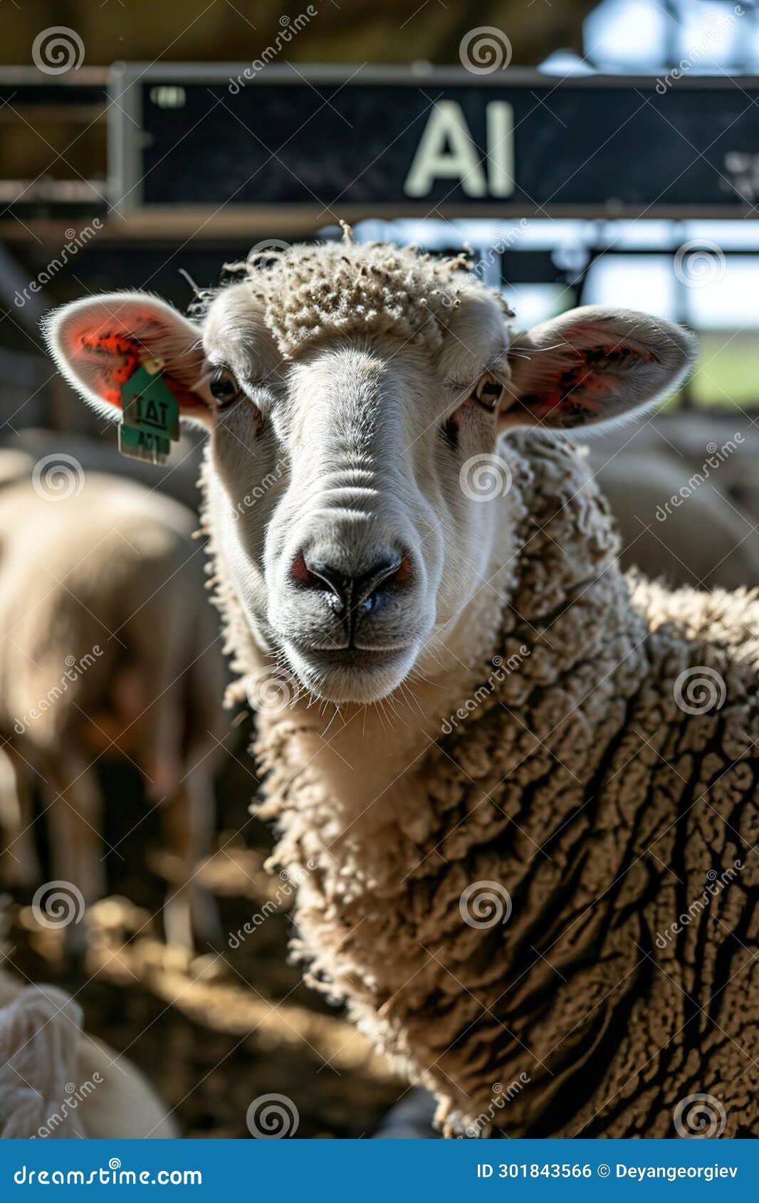 A High-tech Sheep Farm Managed by Artificial Intelligence. Control ...