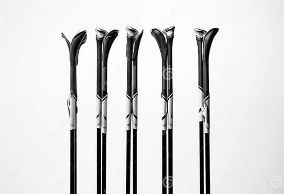 High-Tech Ski Poles stock illustration. Illustration of skiing - 331784014