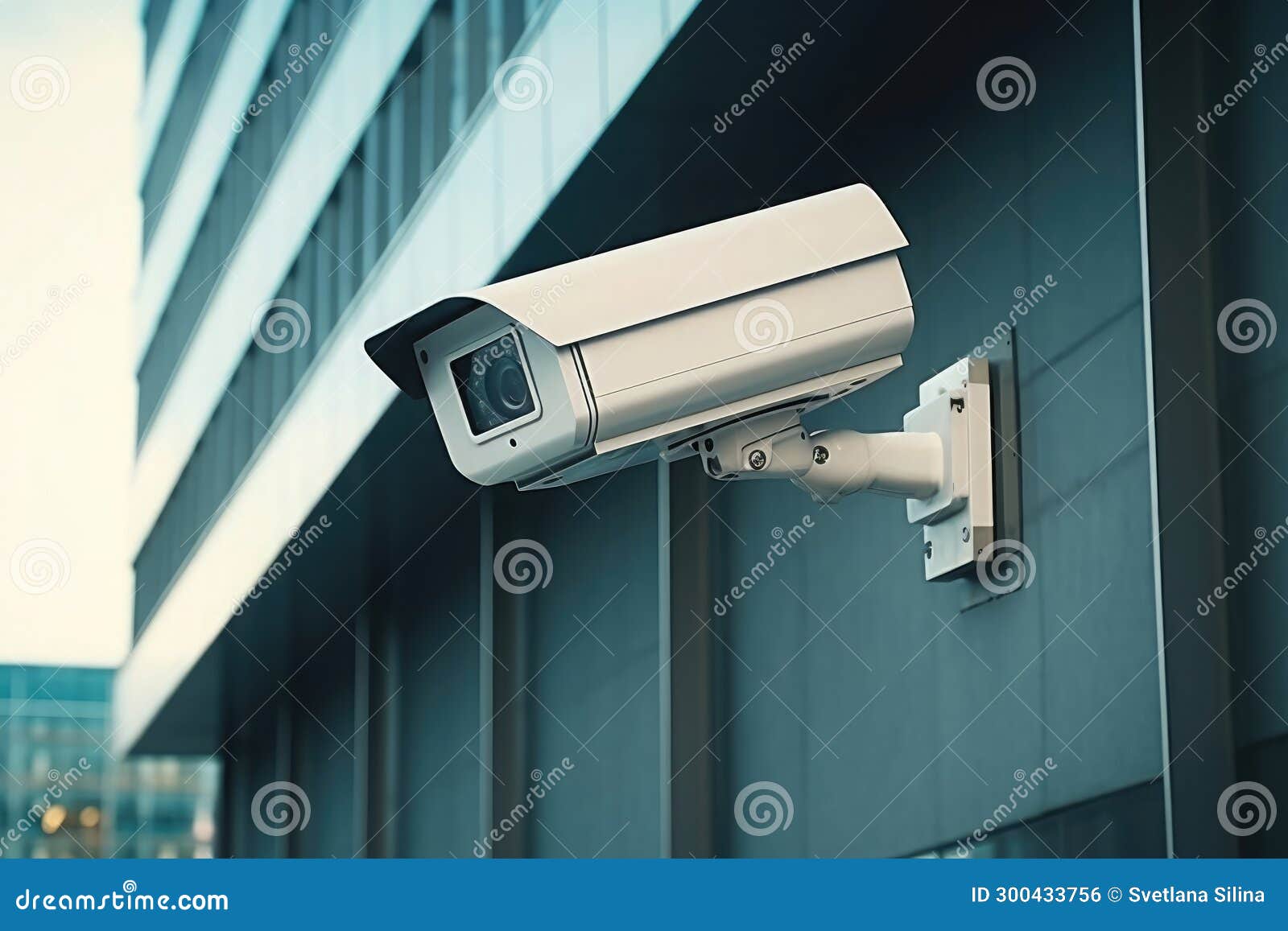 High-tech Surveillance Camera Installed on City Streets, Video ...