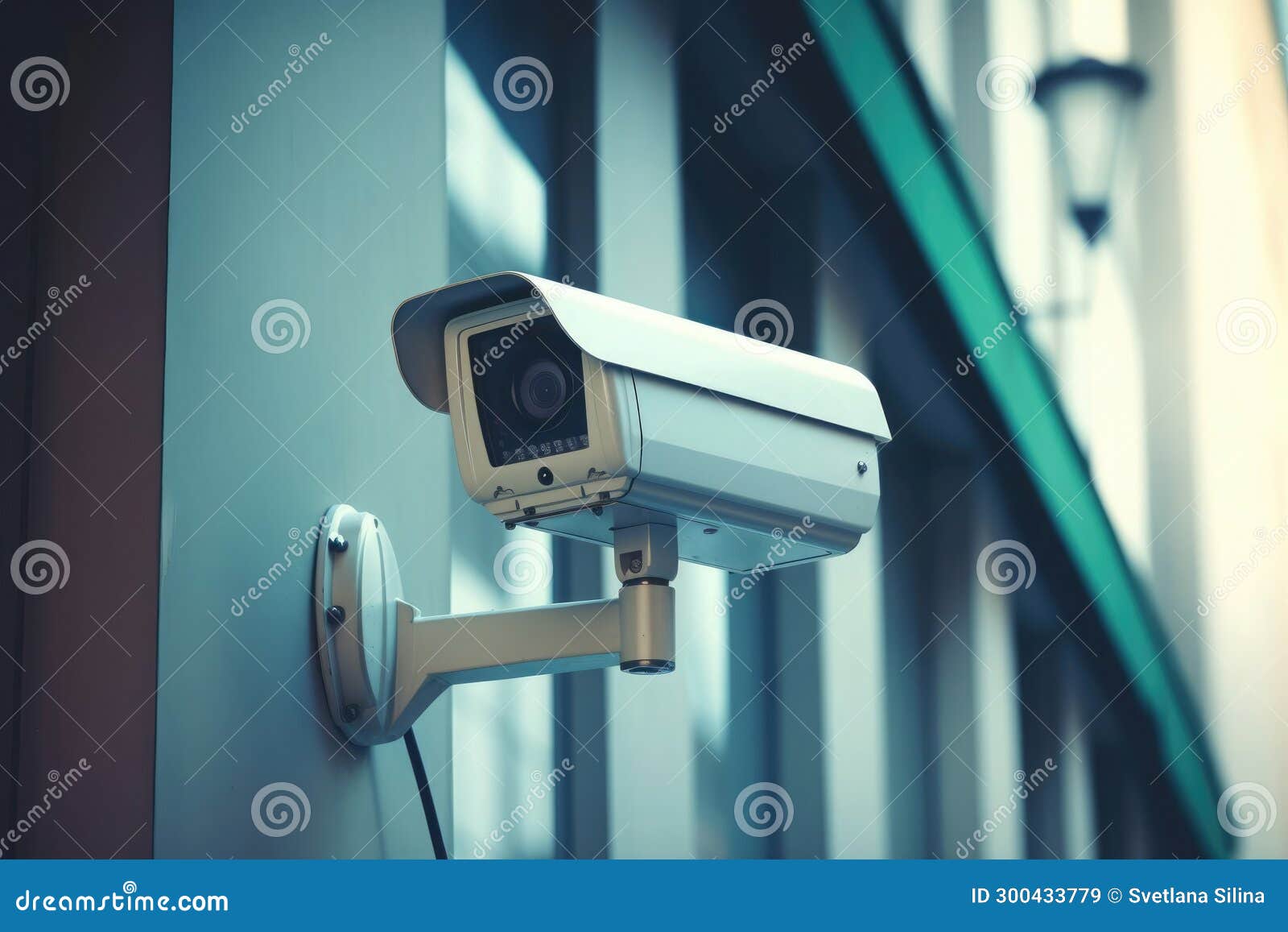 High-tech Surveillance Camera Installed on City Streets, Video ...