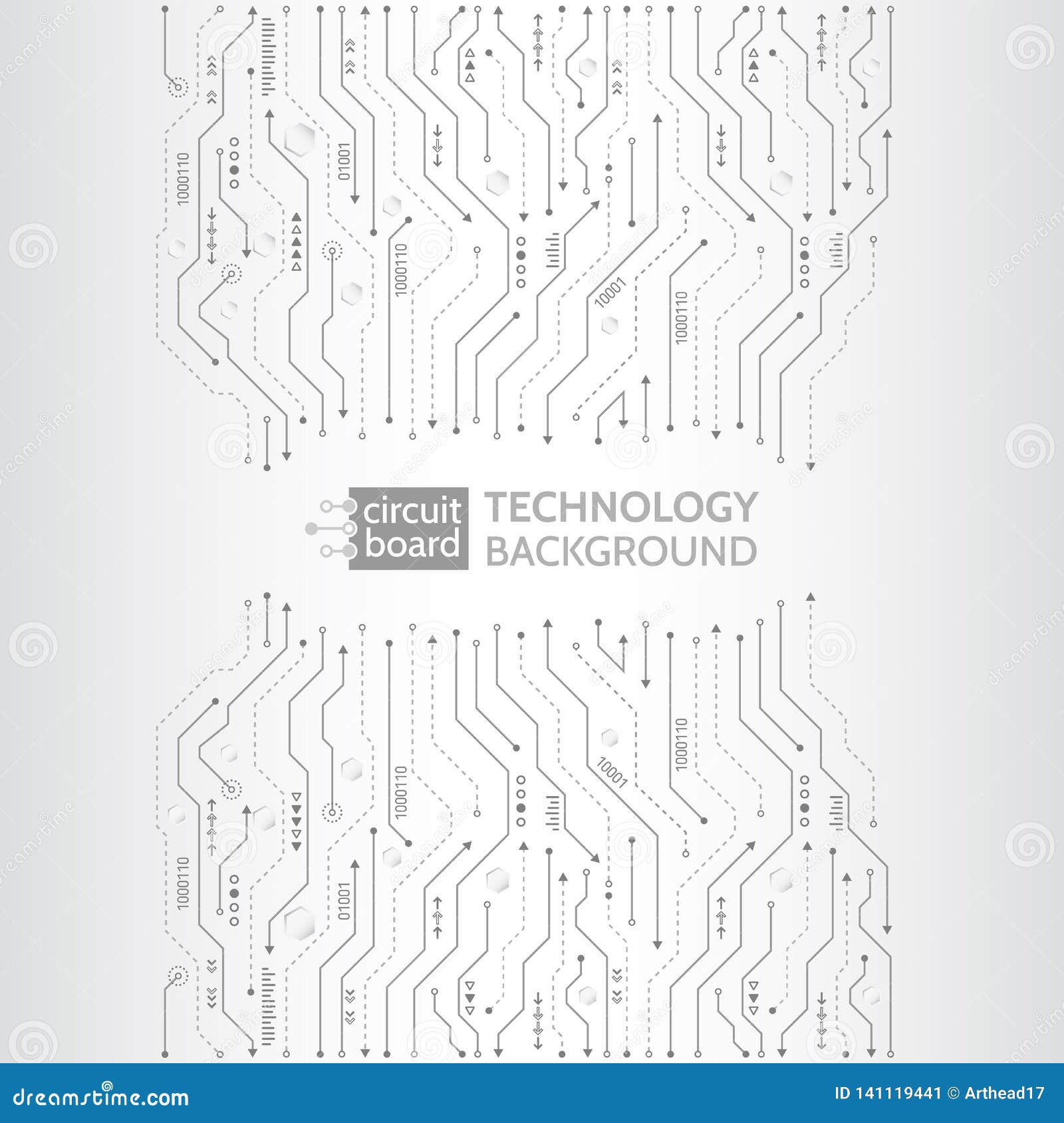 High-tech Technology Background Texture Stock Vector - Illustration of ...