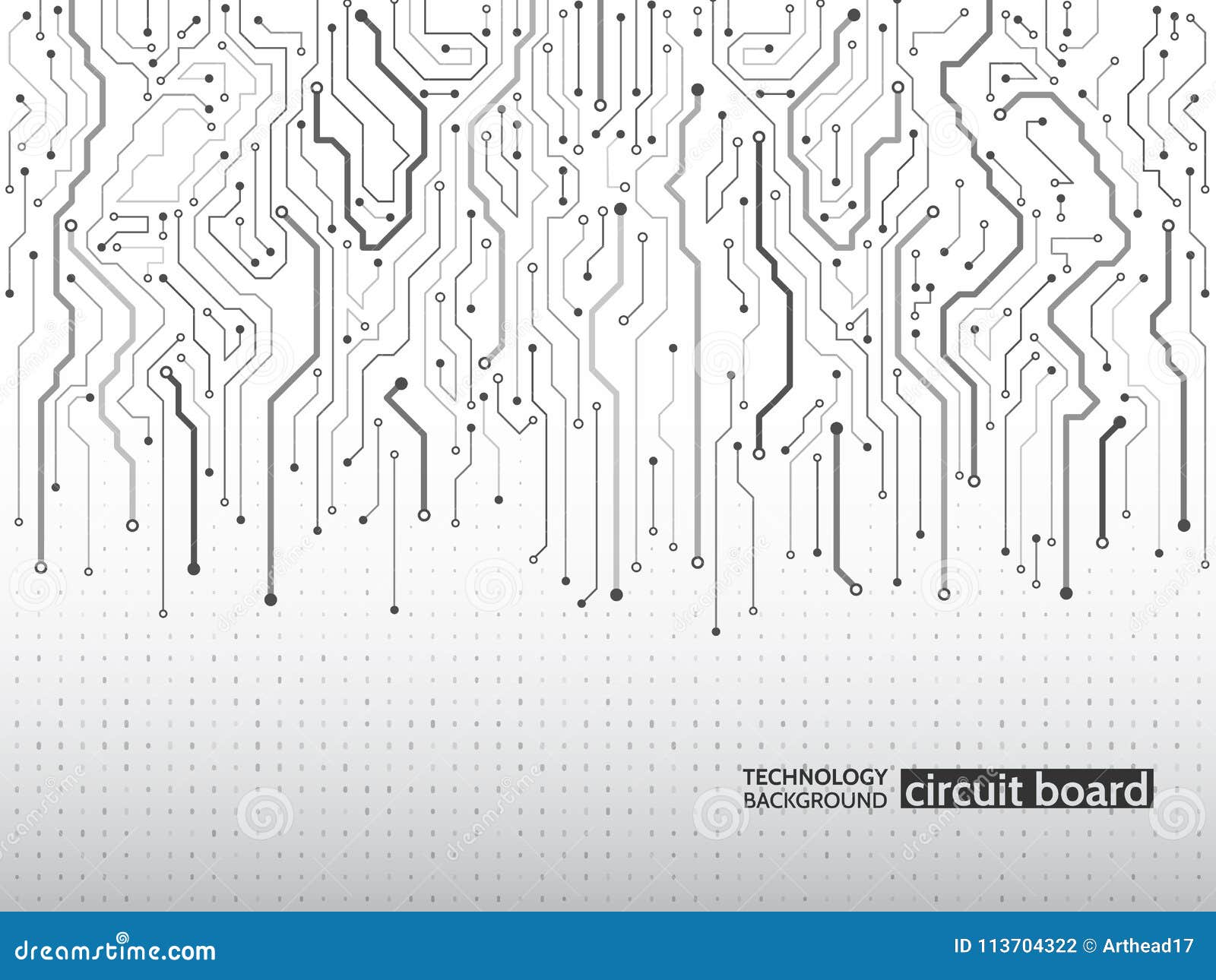 High-tech Technology Background Texture Stock Vector - Illustration of ...