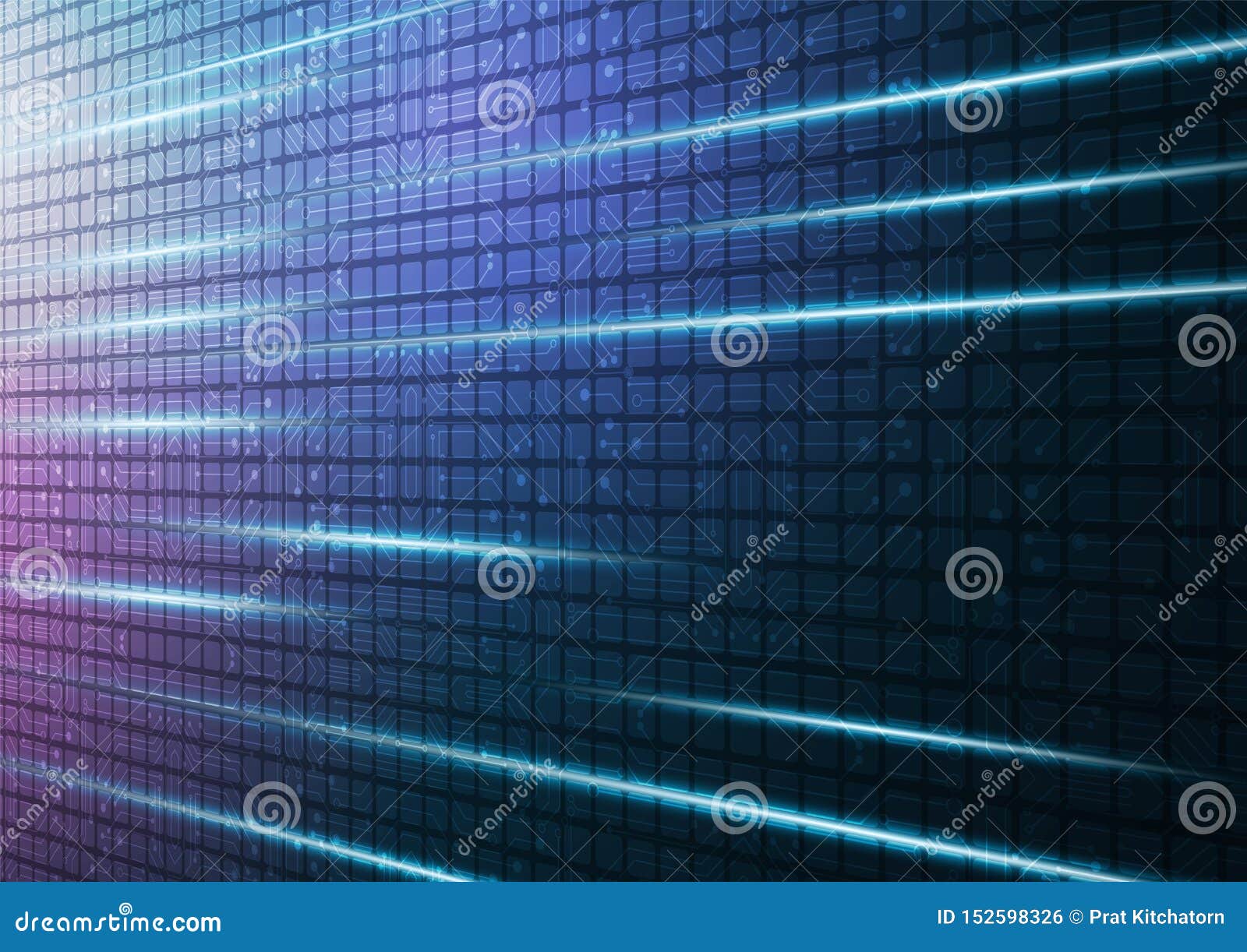 High Tech Technology Geometric Stock Vector - Illustration of molecular ...