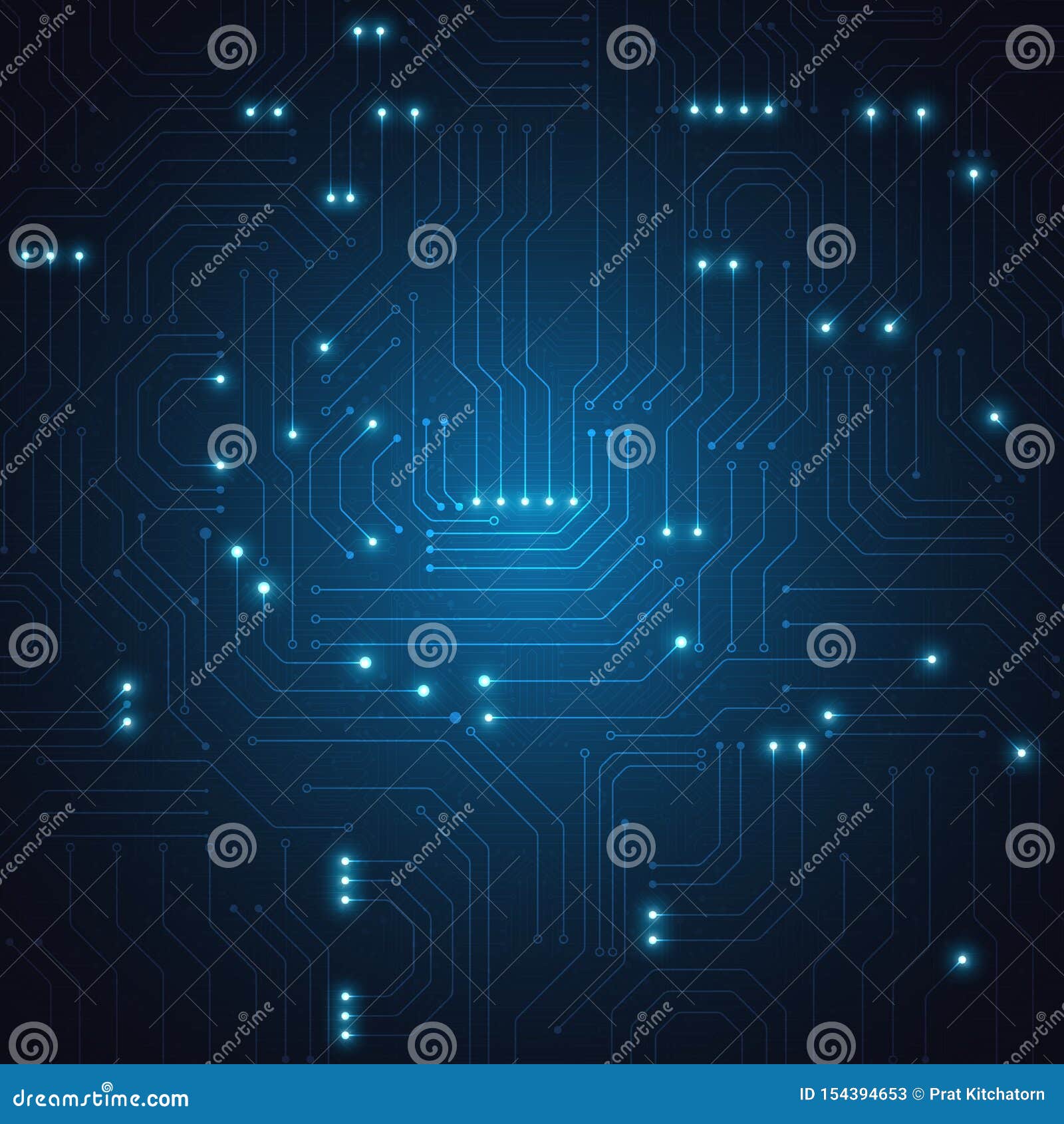 High Tech Technology Geometric Stock Vector - Illustration of ...