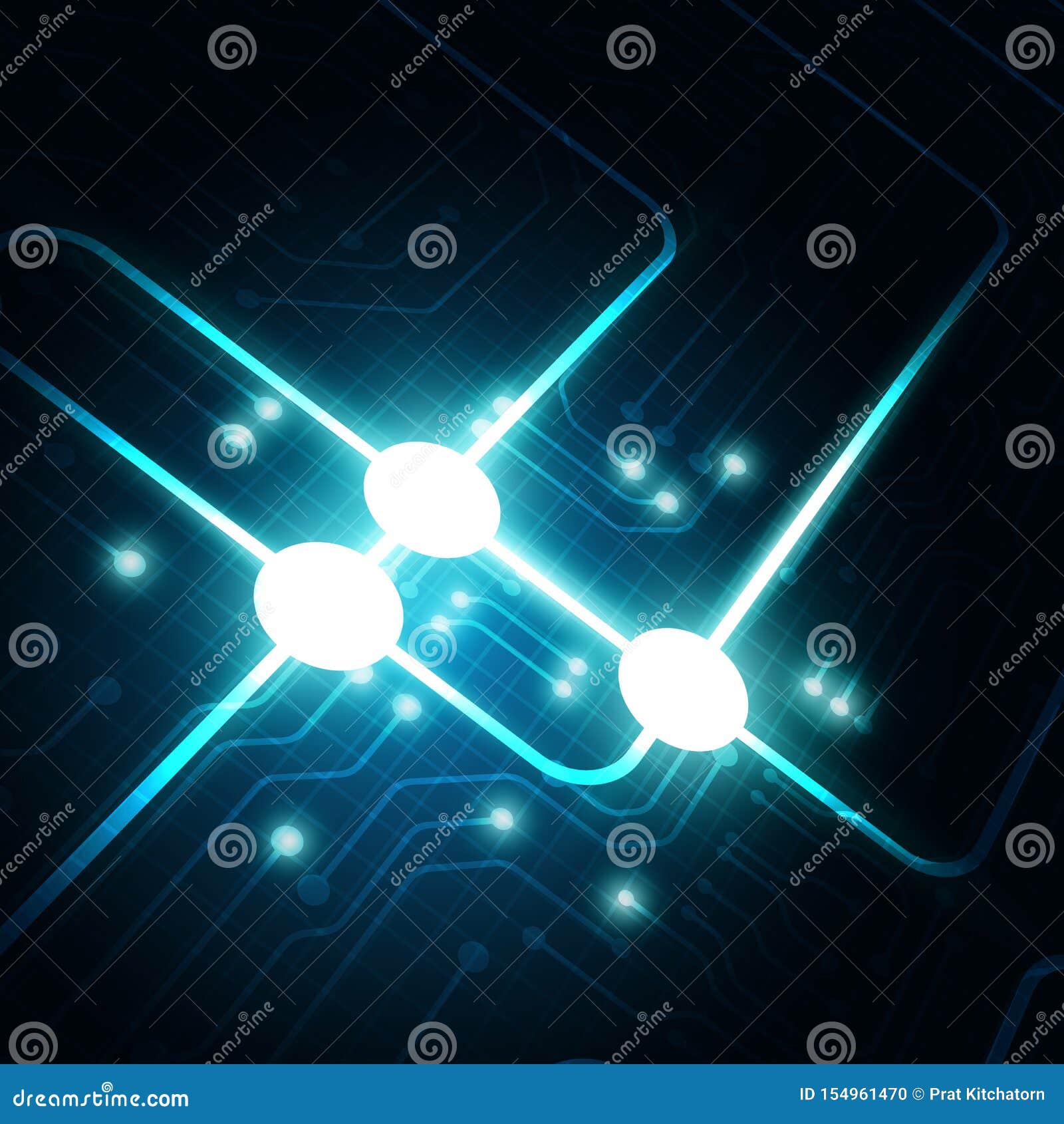 High Tech Technology Geometric Stock Vector - Illustration of system ...