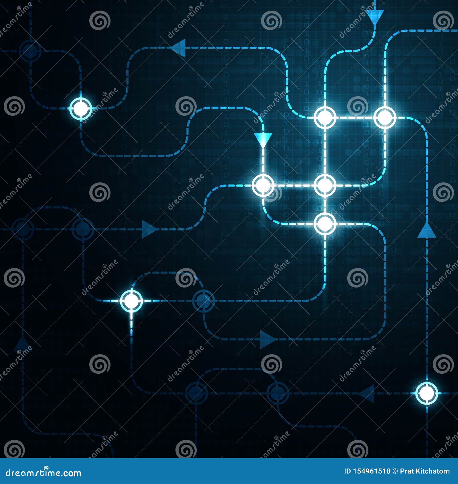 High Tech Technology Geometric Stock Vector - Illustration of graphic ...