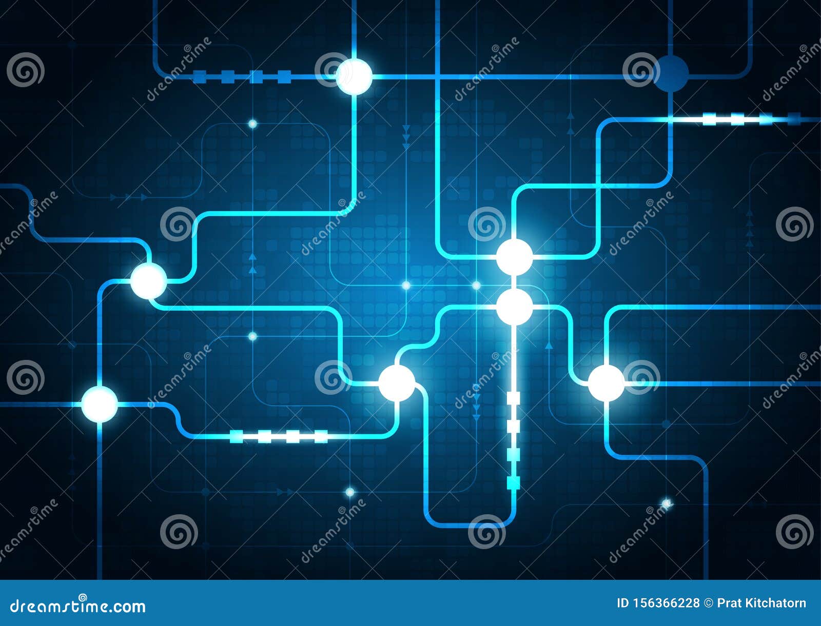 High Tech Technology Geometric Stock Vector - Illustration of graphic ...