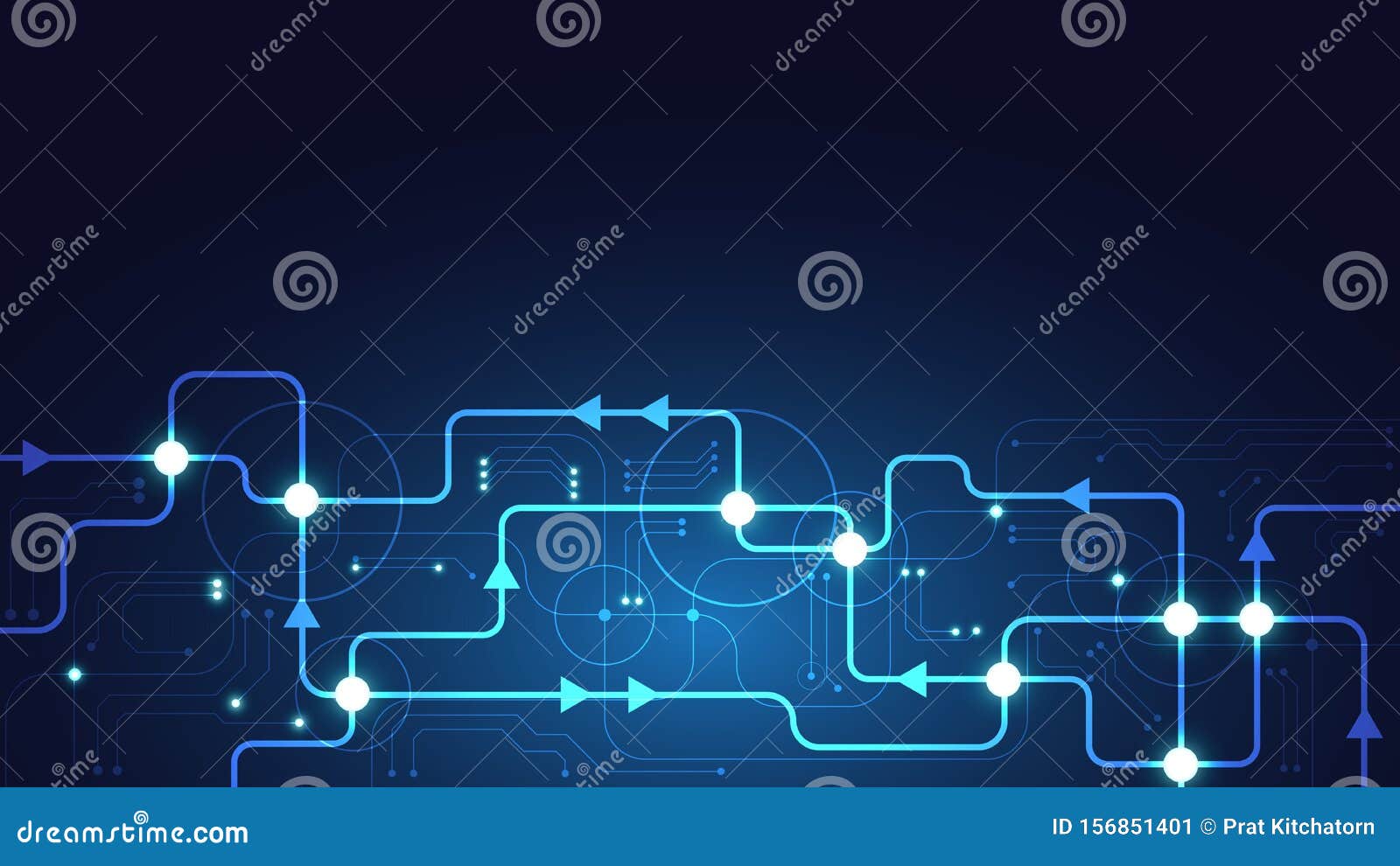 High Tech Technology Geometric Stock Vector - Illustration of design ...